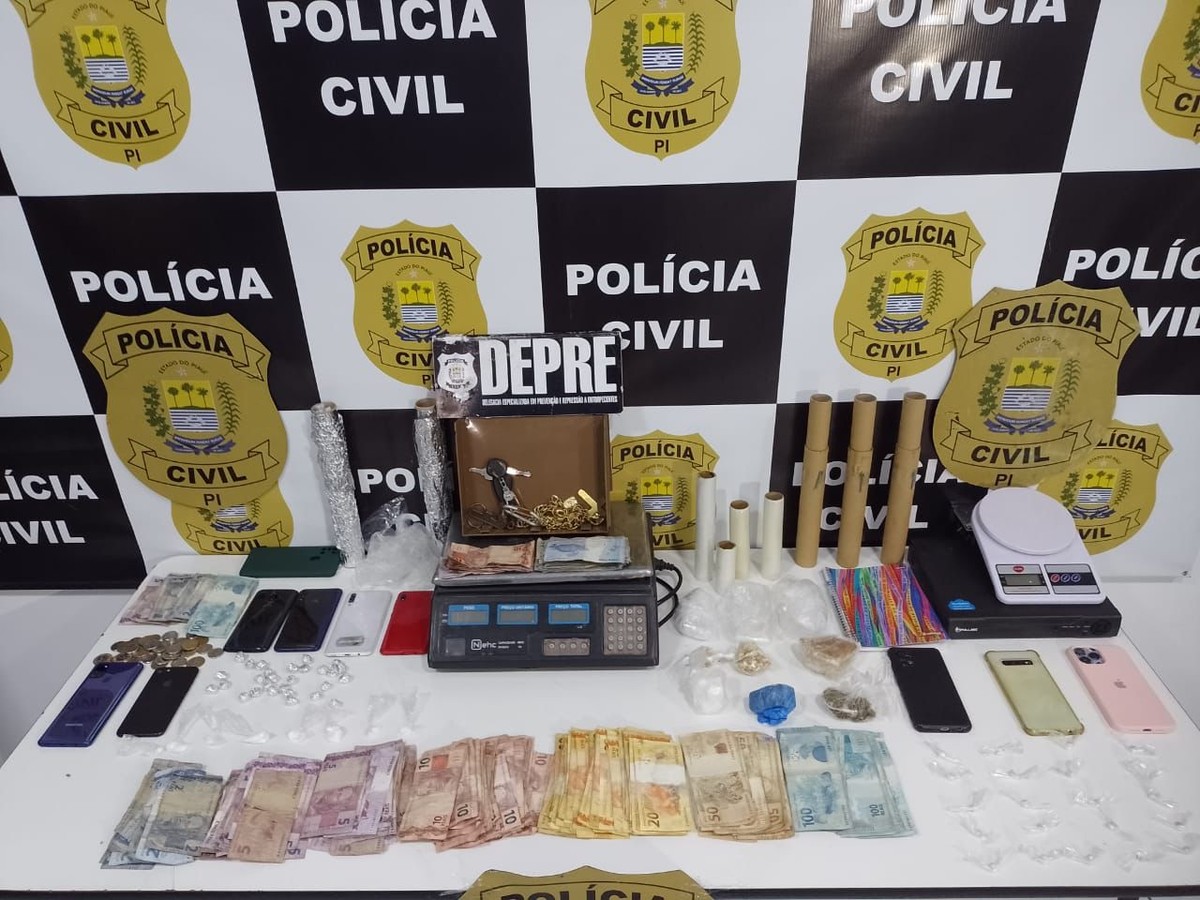 Casal é Preso Na Zona Leste De Teresina Por Tráfico E Furto De Energia