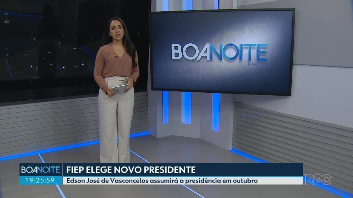Edson Vasconcelos é eleito presidente da Fiep | Economia | G1