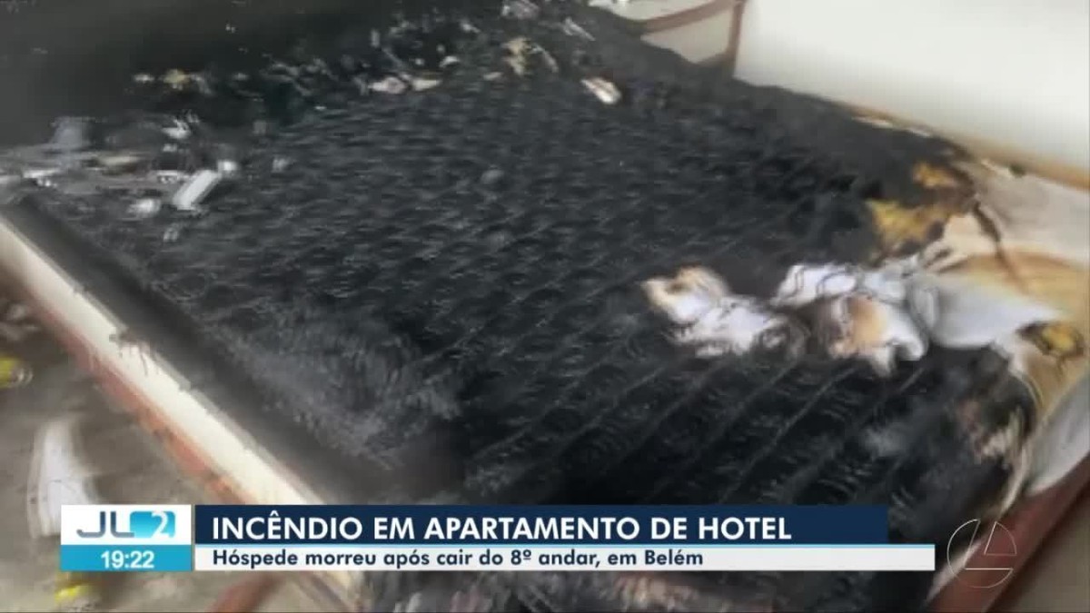 Imagens mostram como ficou quarto que pegou fogo em hotel em Belém ...