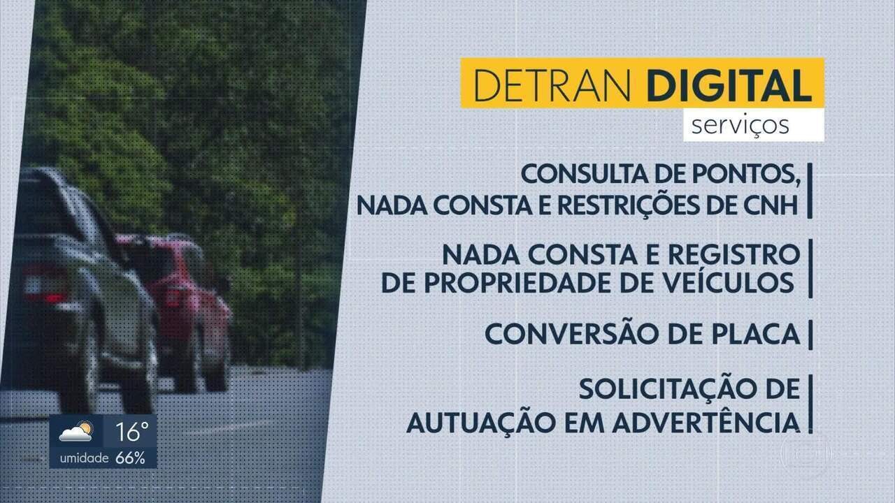 Detran-DF disponibiliza 20 serviços que podem ser acessados pelo site ...
