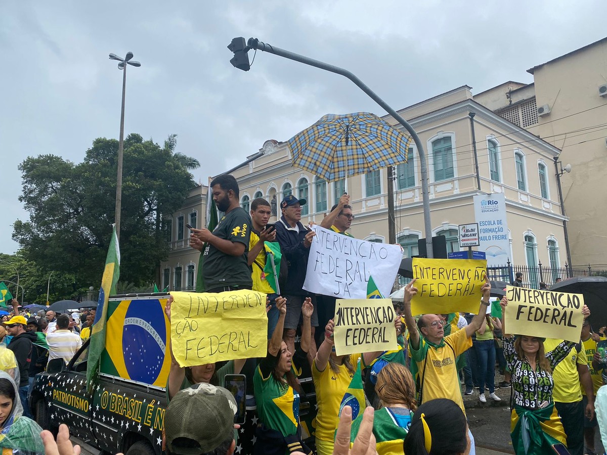 Bolsonaristas fazem protestos no Rio | Rio de Janeiro | G1