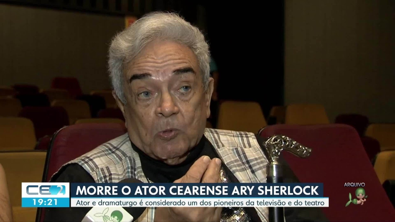 Morre aos 94 anos o ator Ary Sherlock, pioneiro da TV no Ceará e grande ...