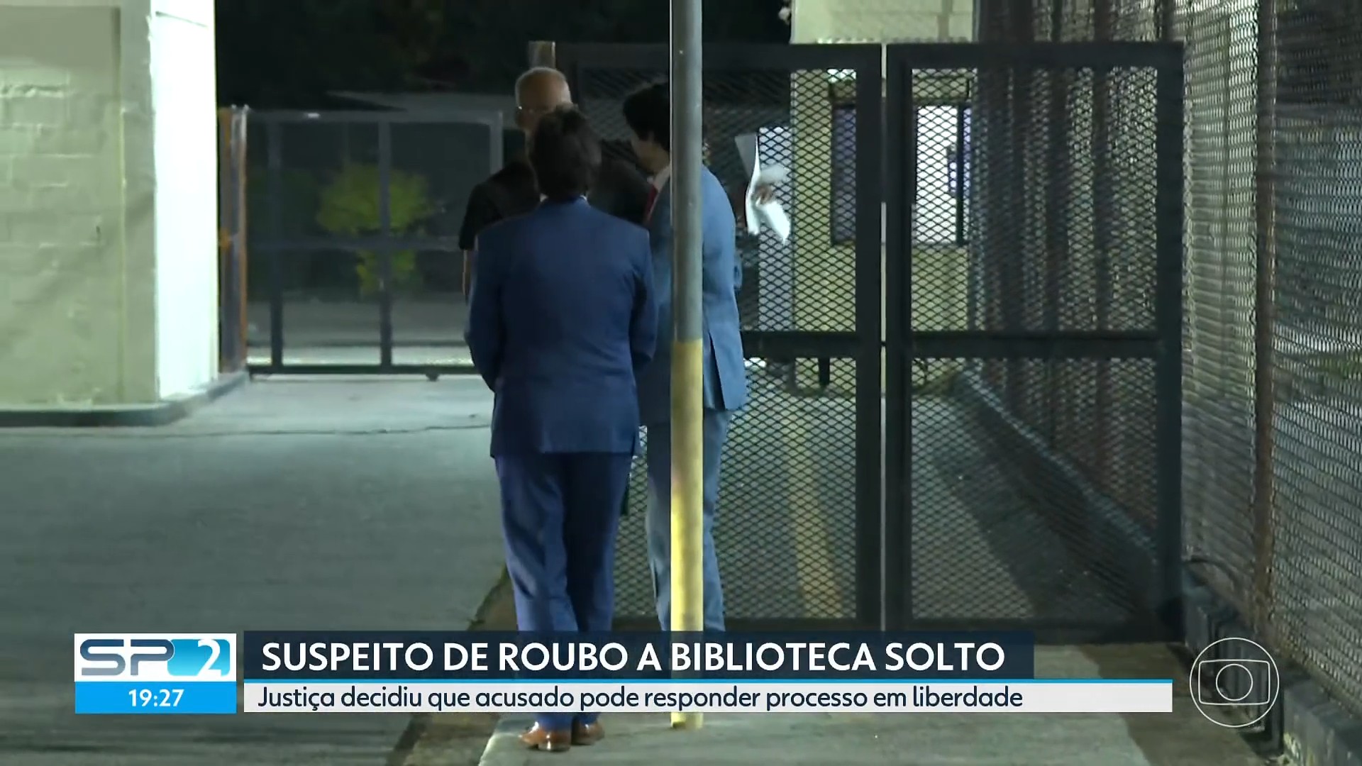 Um dos suspeitos de participar do roubo da biblioteca Mário de Andrade ...