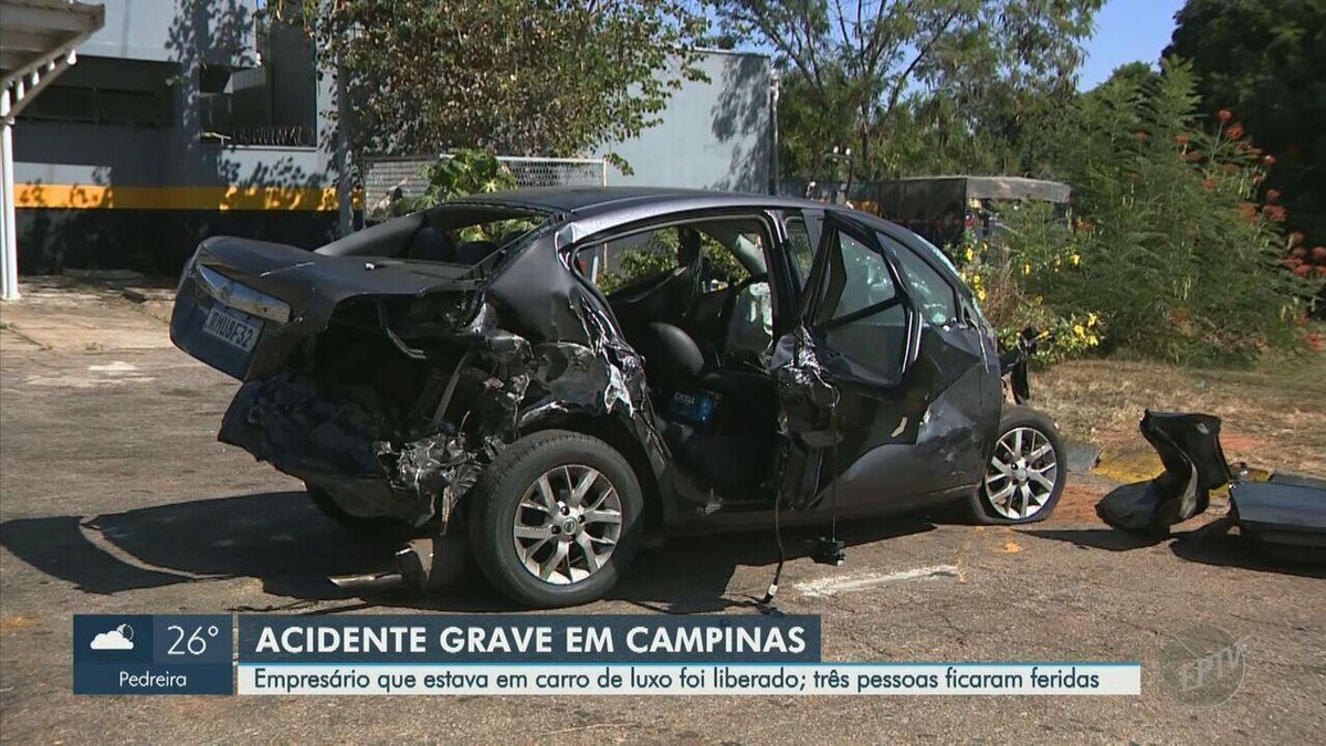 Empresário com sinais de embriaguez que bateu Audi em motorista de app é liberado | Campinas e ...