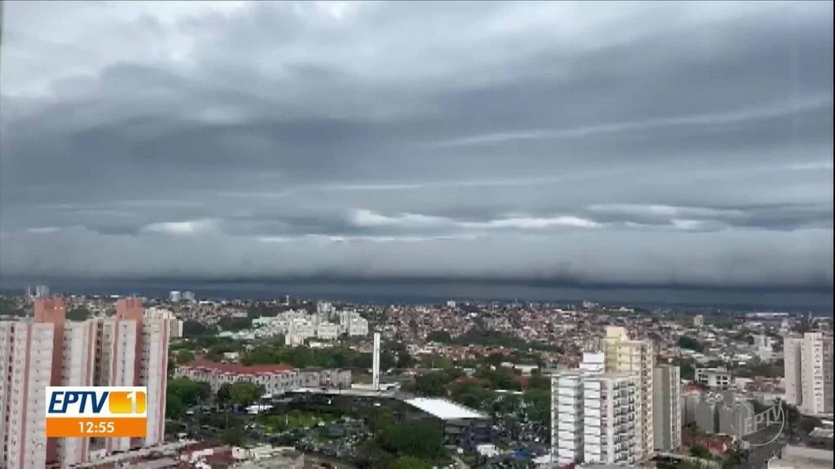 Entenda por que 'nuvem rolo' é sinal de alerta a moradores; formação ...