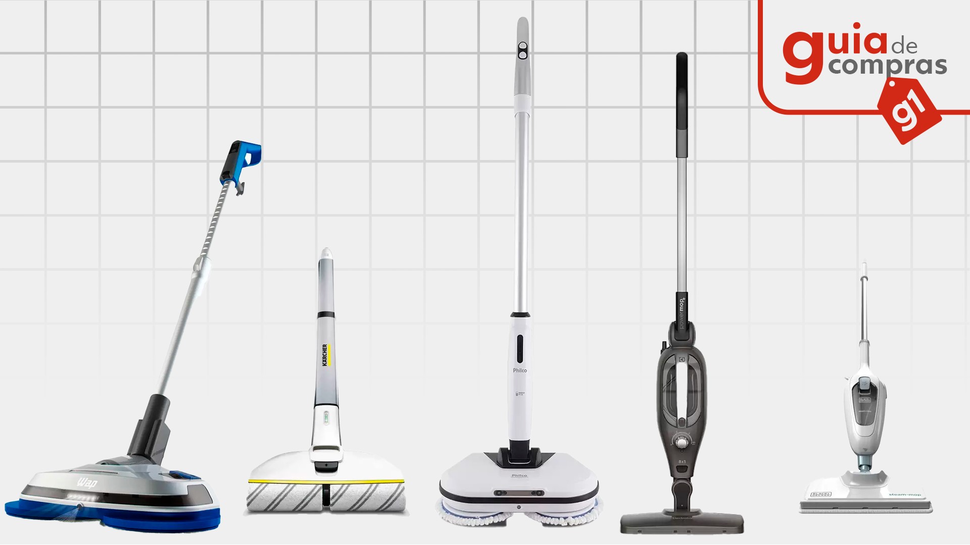 Mop elétrico: entenda quais são os diferentes tipos e como escolher | G1