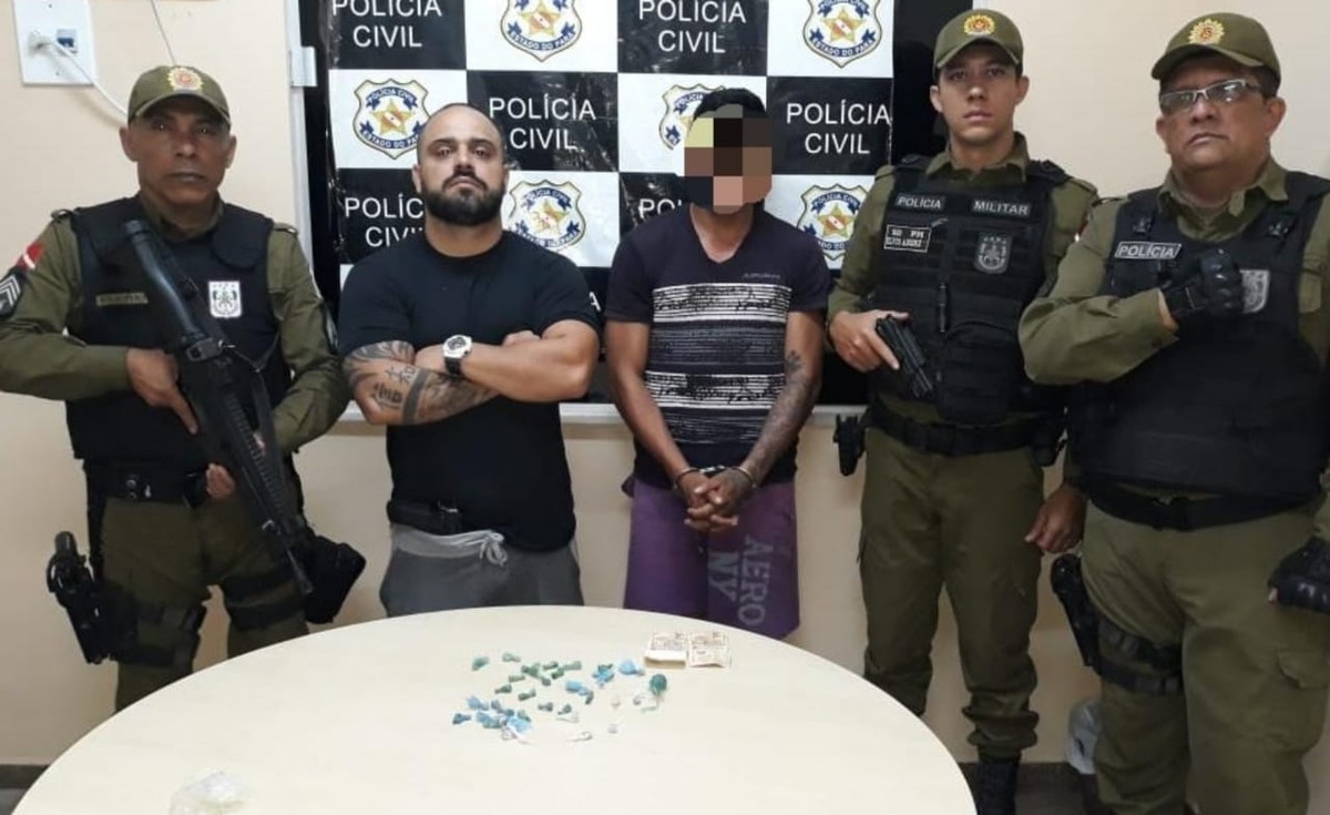 Homem é preso em flagrante com petecas de crack e maconha, em Alenquer ...