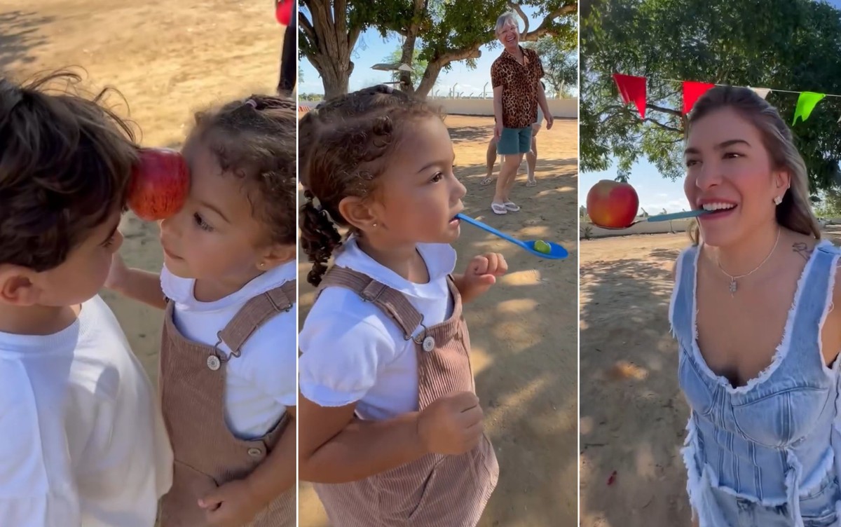 Filha de Lore Improta diverte seguidores da mãe ao participar de ...