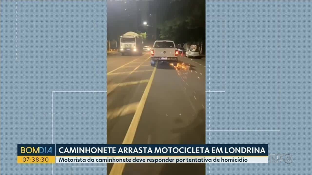 Caminhonete atropela motociclista e arrasta moto por quase dois quilômetros, diz Corpo de ...