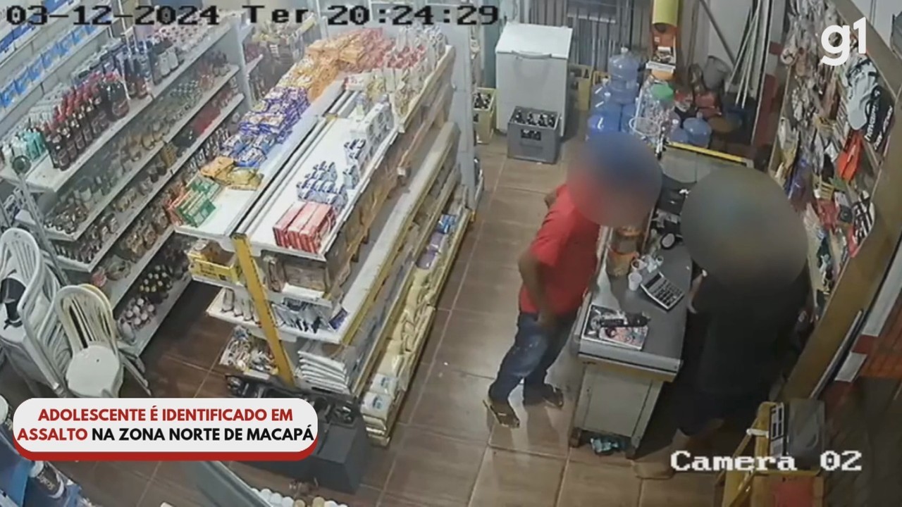 VÍDEO: adolescente de 17 anos é identificado em assalto na Zona Norte de Macapá | Amapá | G1