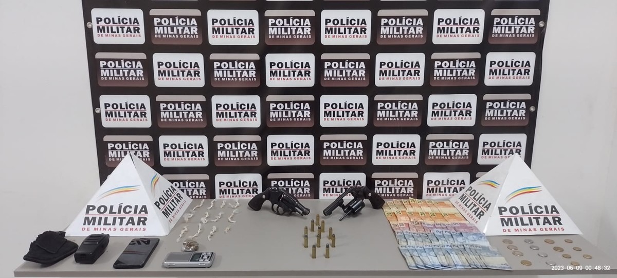 Trio acaba preso após tiros a esmo em rua do Bairro Marumbi, em Juiz de ...