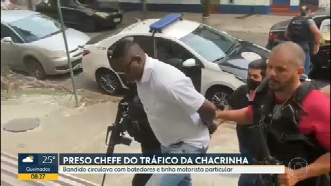 Polícia prende chefe do Morro da Chacrinha, na Tijuca | Rio de Janeiro | G1