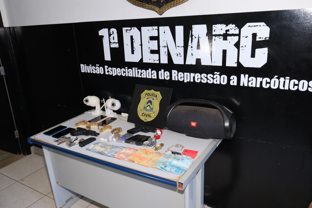Dois Suspeitos De Tráfico De Drogas São Presos Em Palmas Com Armas