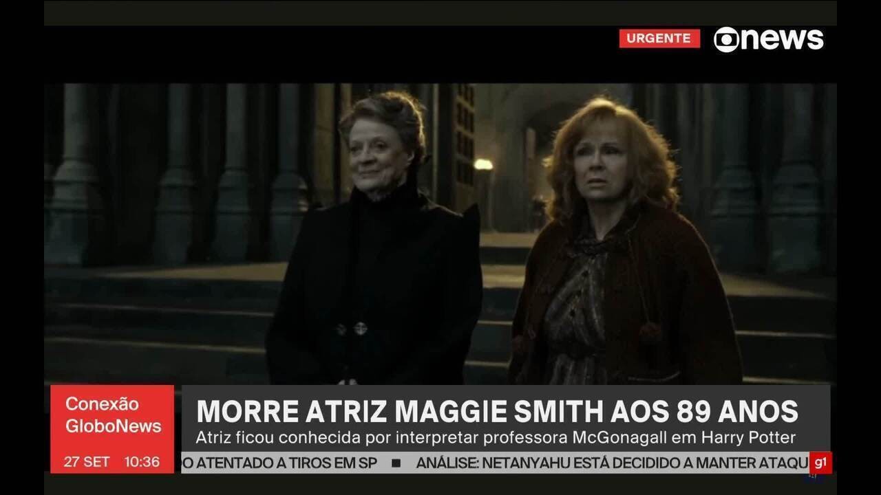 Maggie Smith, atriz de 'Harry Potter' e 'Downton Abbey', morre aos 89 ...