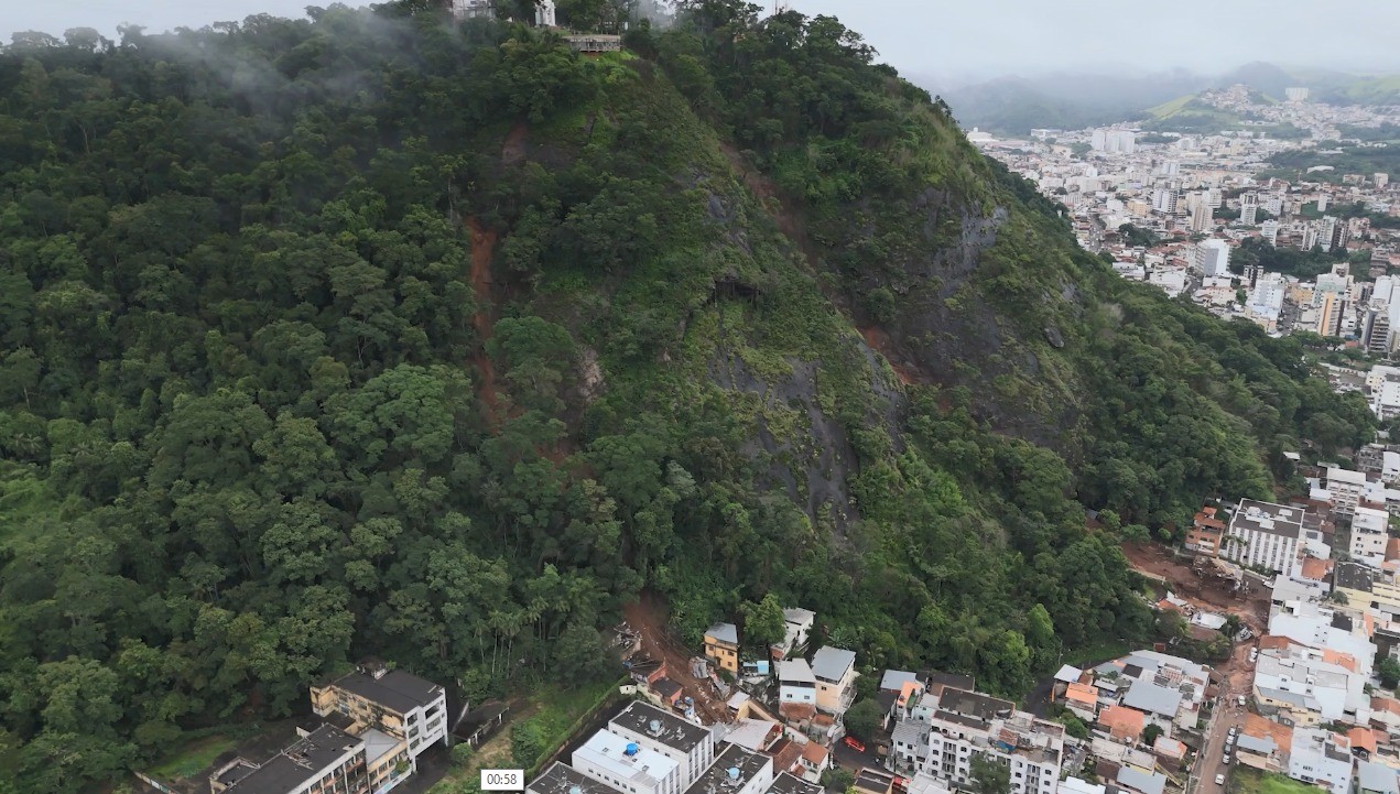 Morro do Cristo: entenda qual é a formação e porque parte dele caiu | G1