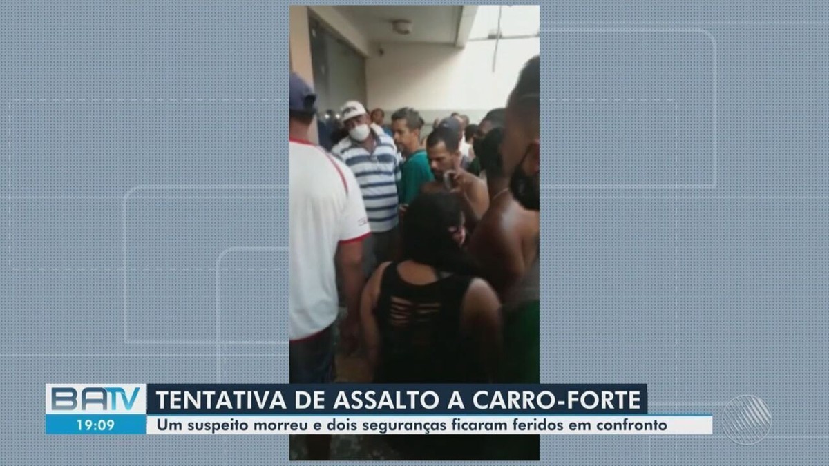 Tentativa De Assalto A Carro Forte Termina Com Um Suspeito Morto E