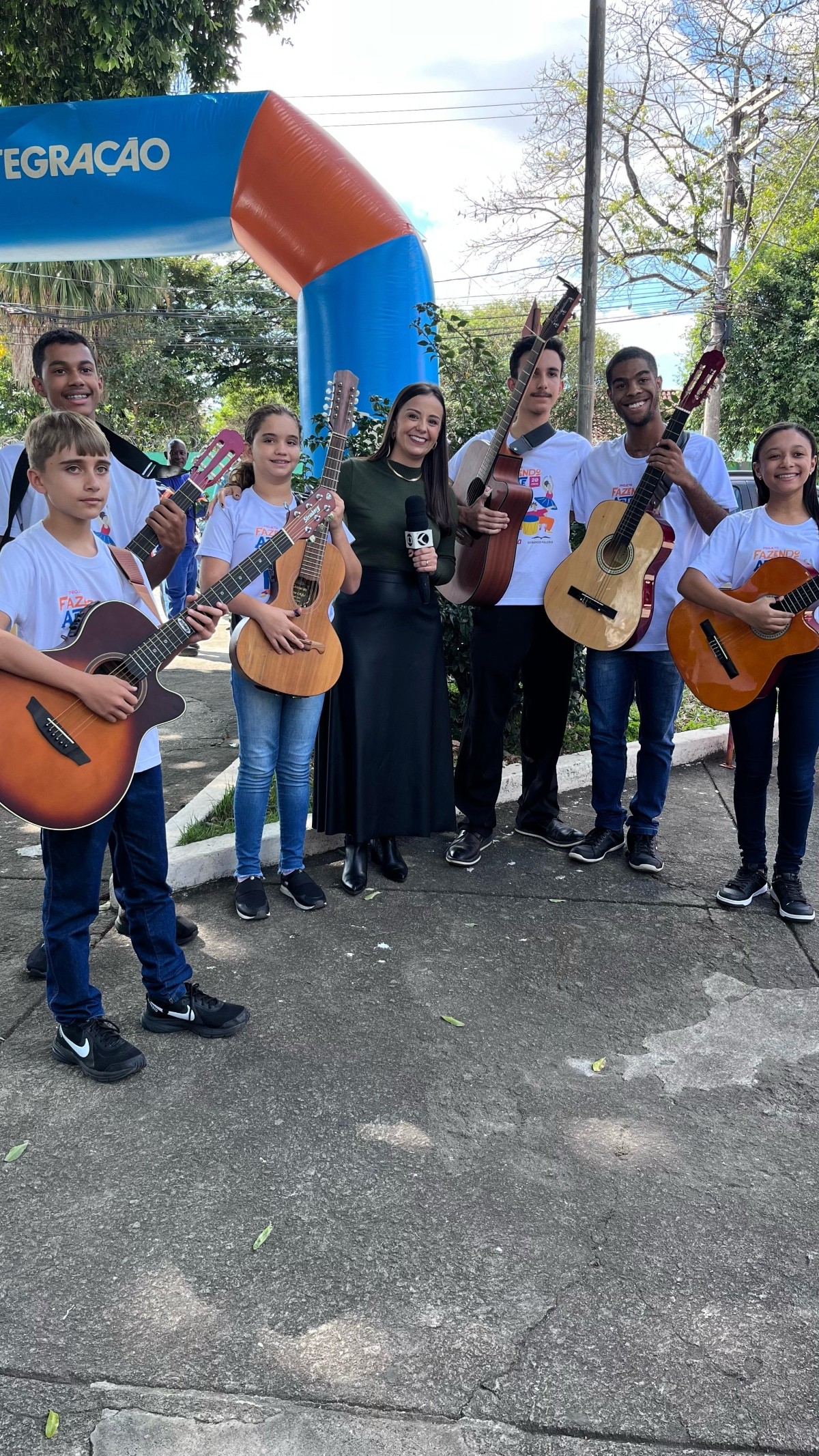 Integração no Bairro na Praça dos Ferroviários, em Divinópolis | G1
