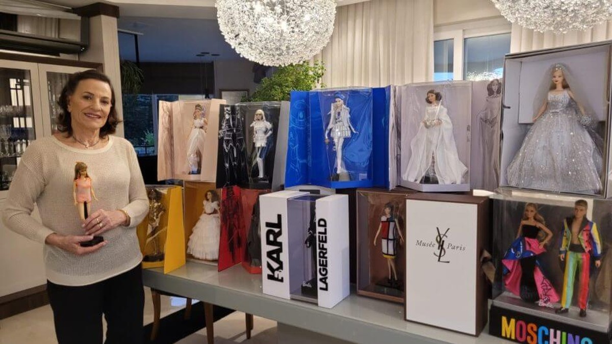 Conheça a colecionadora de SC que tem 900 Barbies em casa; FOTOS ...