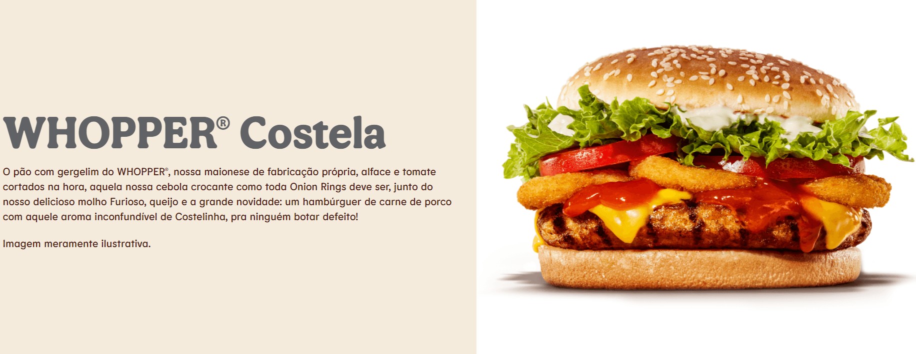 Burger King enfrenta processo nos EUA pelo tamanho do lanche Whopper ...
