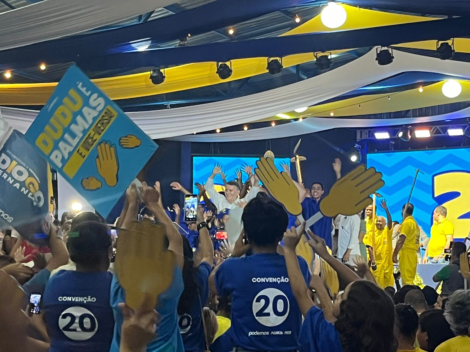 Podemos lança Eduardo Siqueira Campos como candidato à Prefeitura de ...