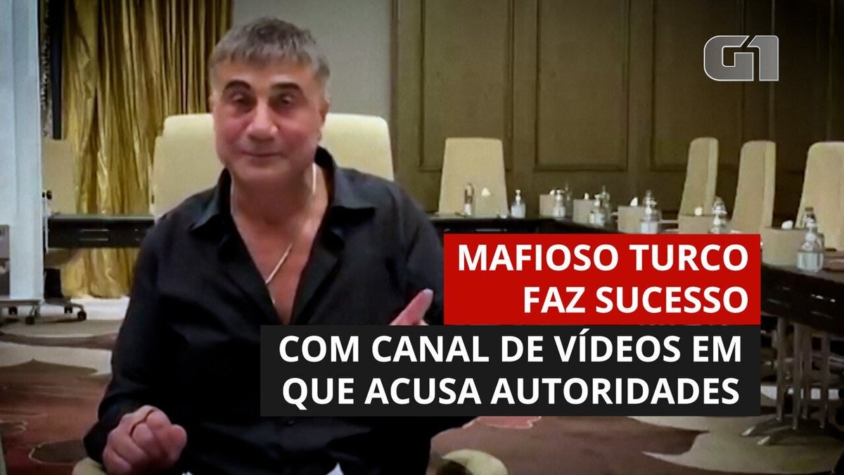 Mafioso turco faz sucesso com canal de vídeo em que acusa autoridades ...