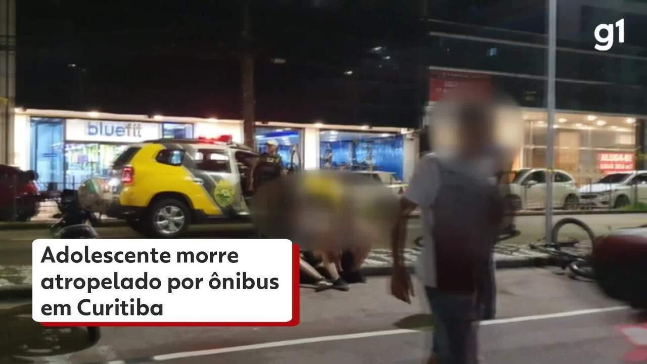 Adolescente morre atropelado por biarticulado enquanto andava de bicicleta em canaleta do ônibus ...