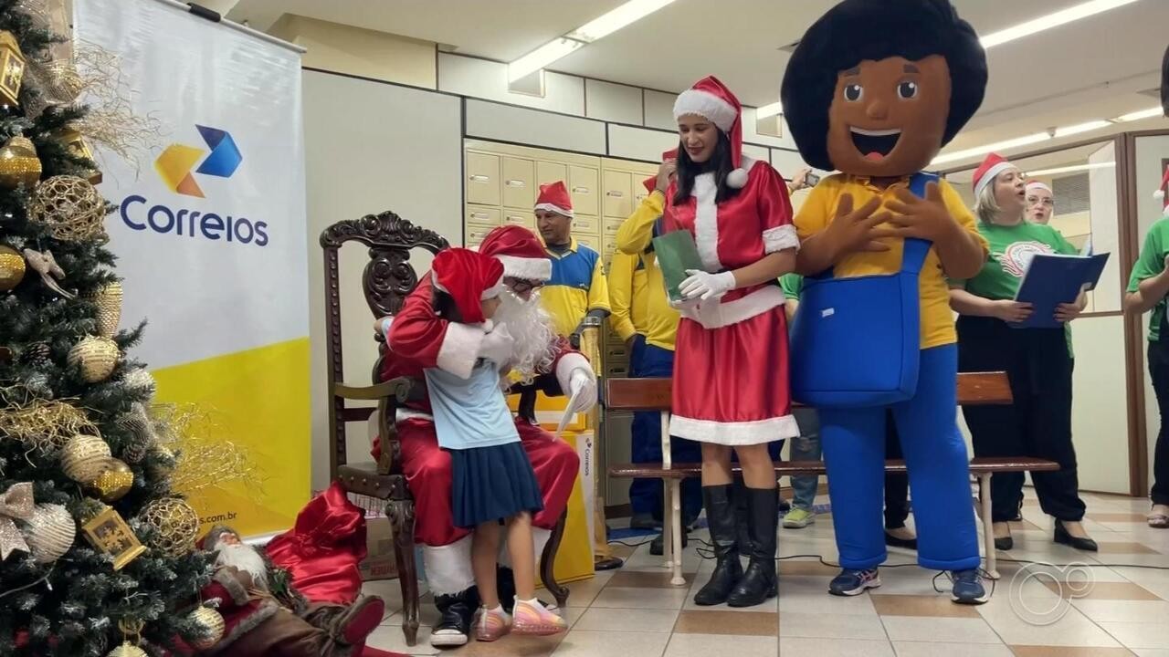 Papai Noel dos Correios: campanha para presentear crianças é realizada ...
