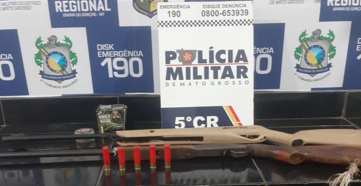 Homem De 49 Anos é Preso Por Atirar Contra Dois Cachorros Em Zona Rural