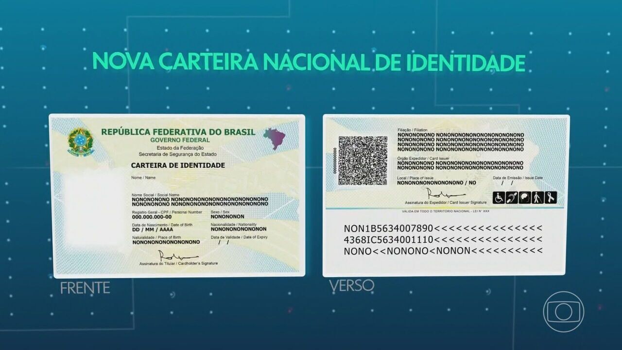 Novo RG terá número unificado e QR code; veja tudo sobre as mudanças do ...