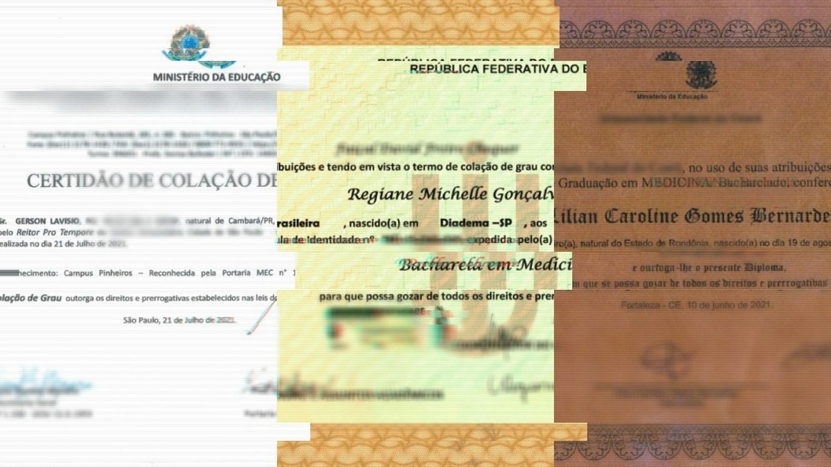 Em 10 anos, 32 pessoas tentaram se registrar como médicos usando ...