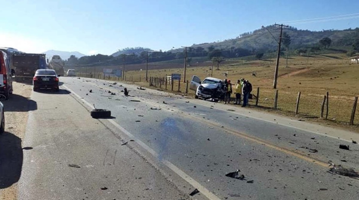 Acidente mata duas pessoas e deixa uma ferida na BR-459, em Santa Rita do Sapucaí, MG | Sul de ...