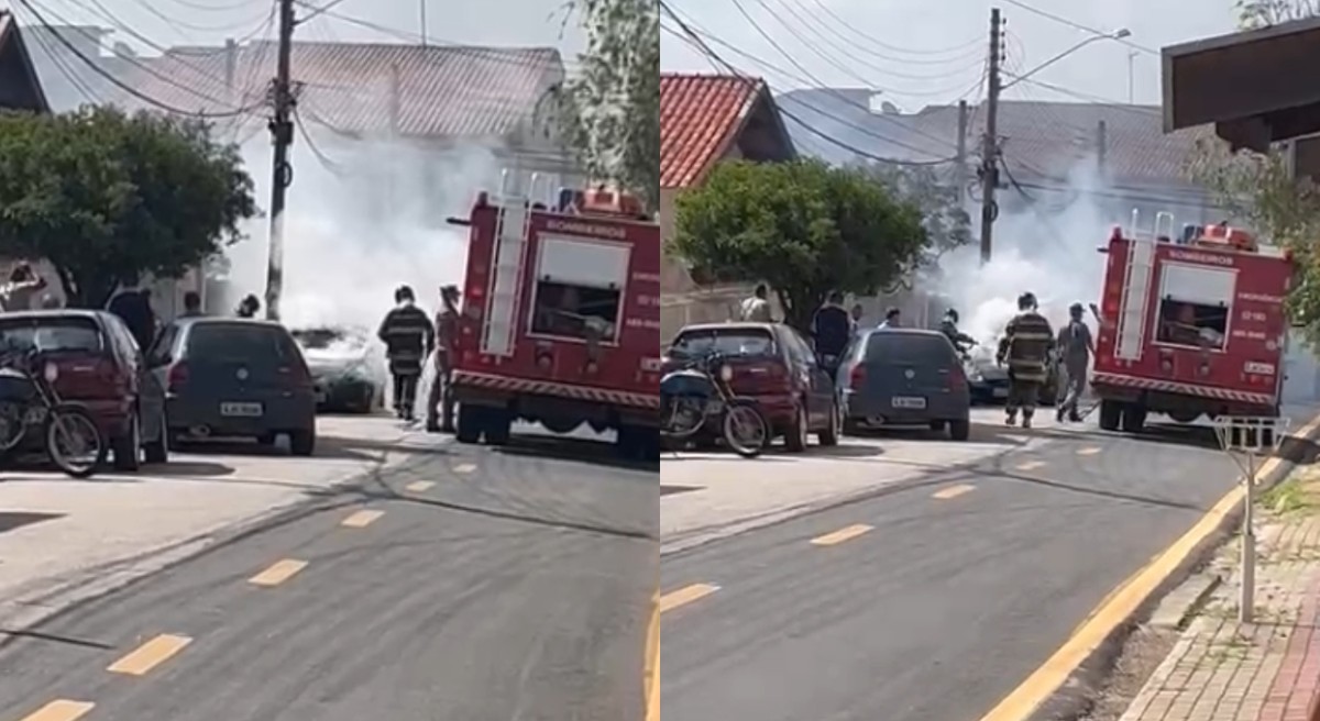 Carro pega fogo e mobiliza bombeiros em Boituva | Itapetininga e Região ...