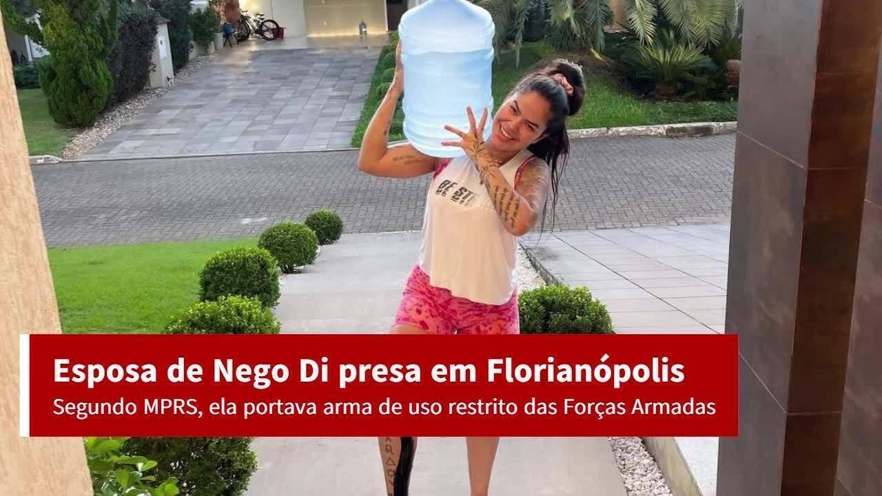 Esposa De Nego Di Presa Com Arma De Uso Restrito Das Forças Armadas Em