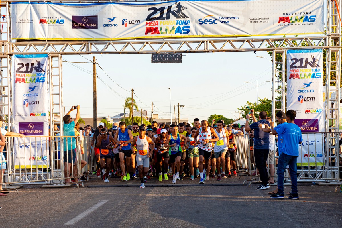 Palmas terá interdições no trânsito durante a 2ª Meia Maratona neste ...