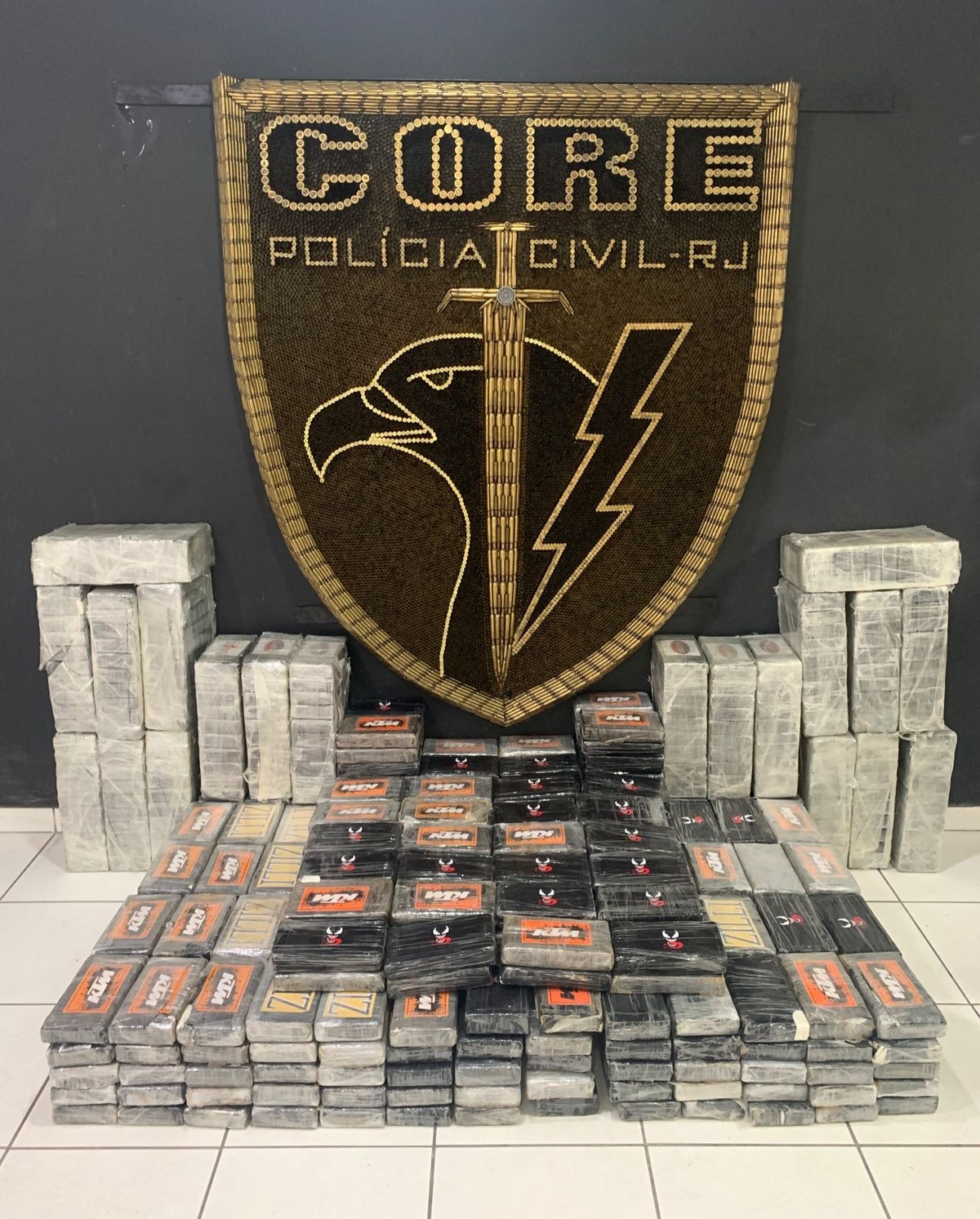 Core faz apreensão de 600 tabletes de cocaína avaliados em mais de R ...