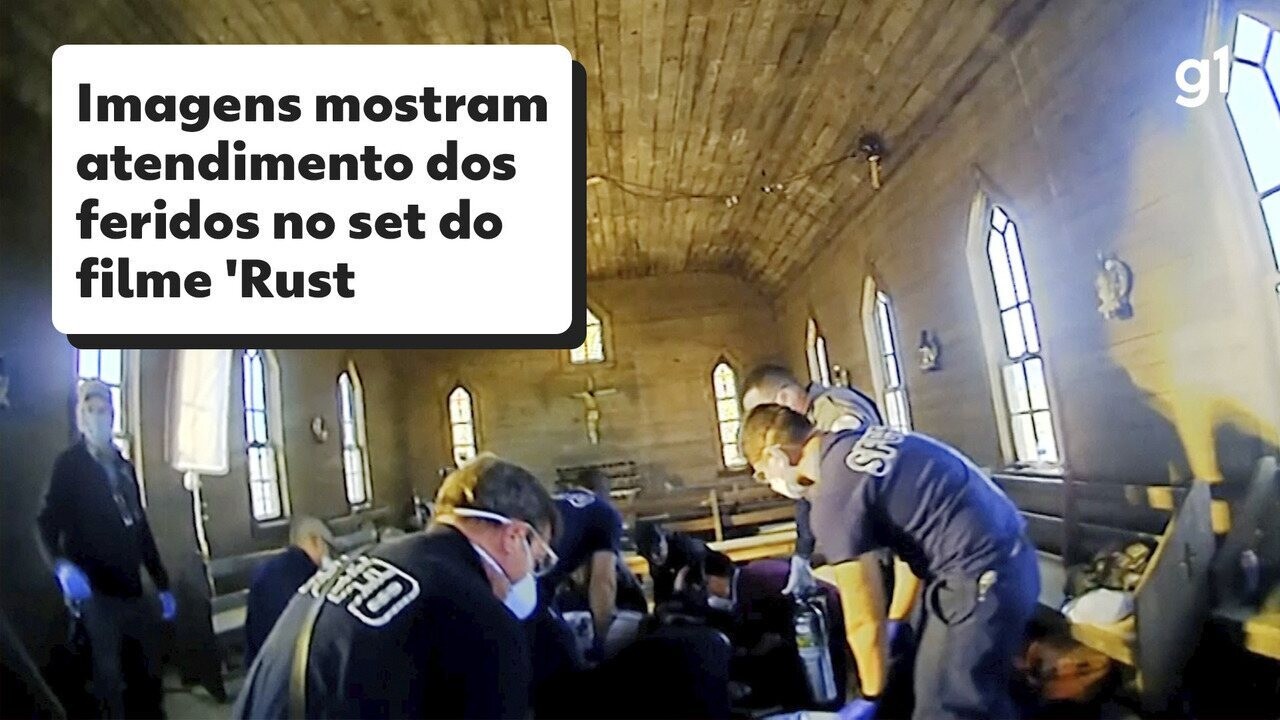 Vídeo mostra atendimento a feridos por disparo de arma no set do filme ...