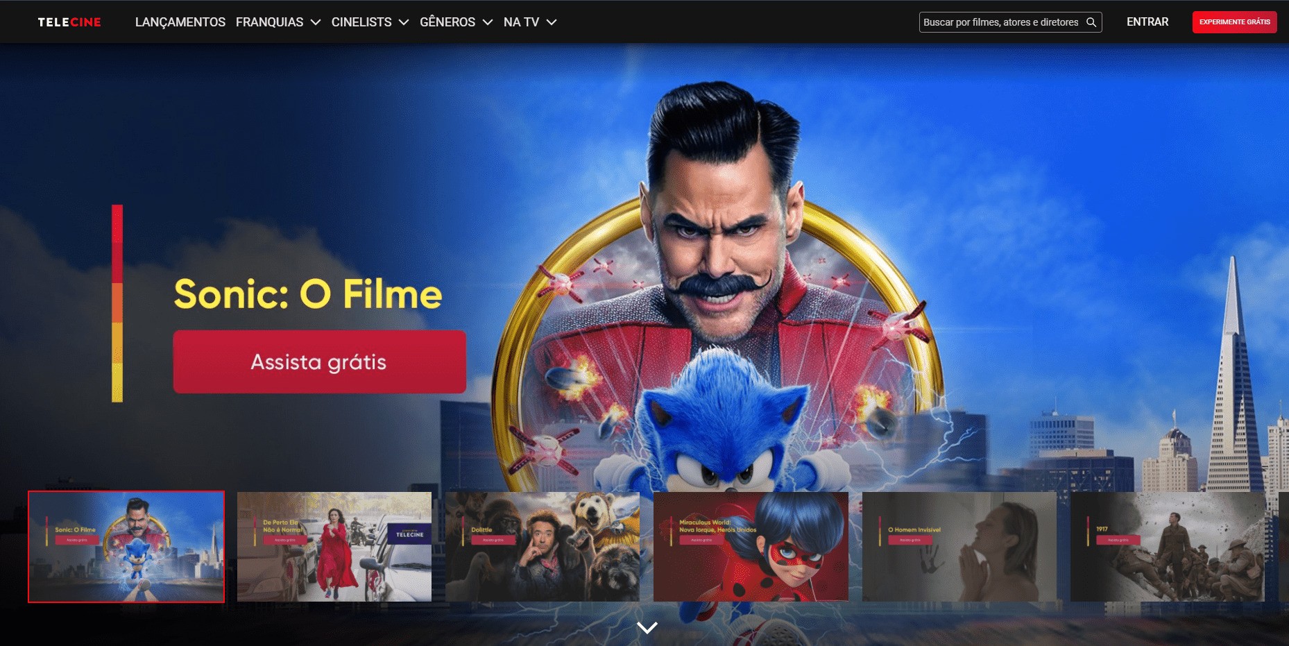 Seu momento cinema: aplicativo do Telecine disponibiliza mais de 2 mil ...