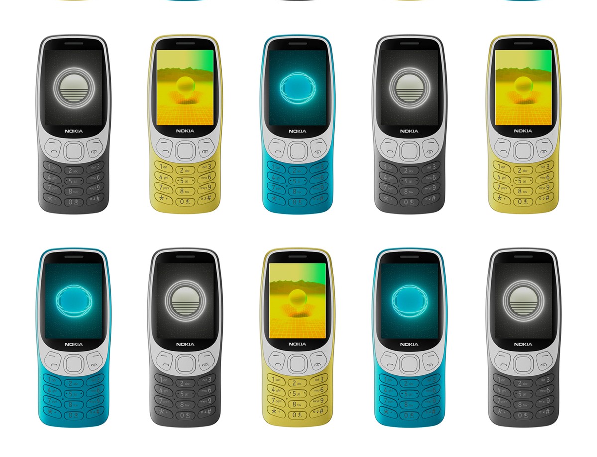 Nokia 'tijolão' é relançado na Europa após 25 anos com jogo da cobrinha ...