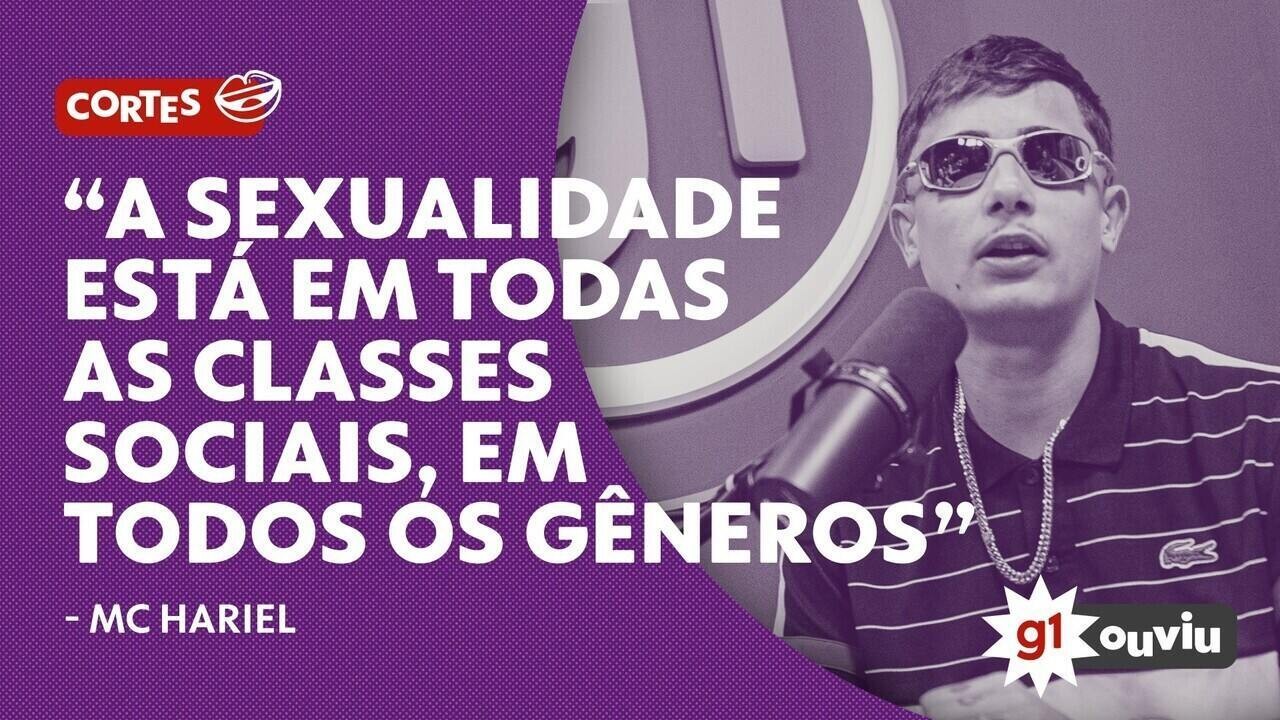 MC Hariel comenta críticas ao funk por falar sobre sexualidade e lembra ...