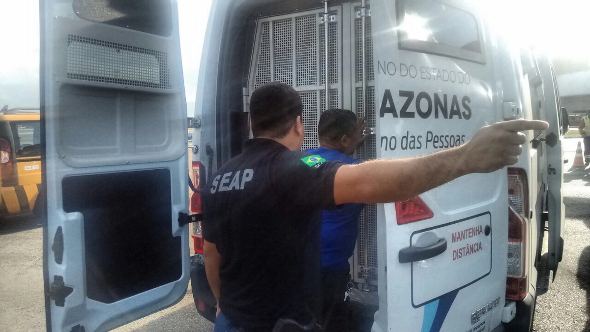 Presos de Humaitá são transferidos para presídios de Manaus | Amazonas | G1