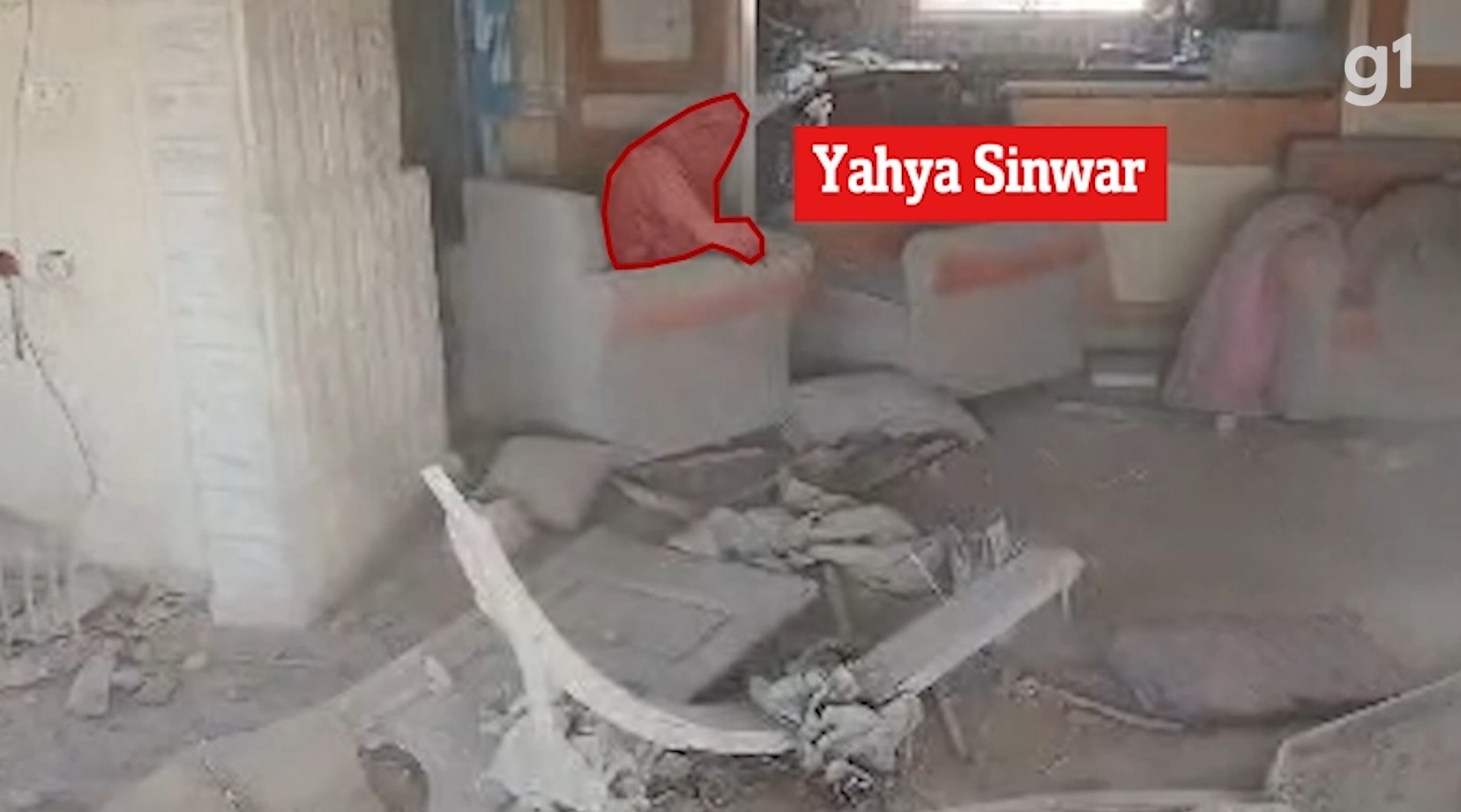 VÍDEO: Exército de Israel divulga imagens de Yahya Sinwar momentos ...