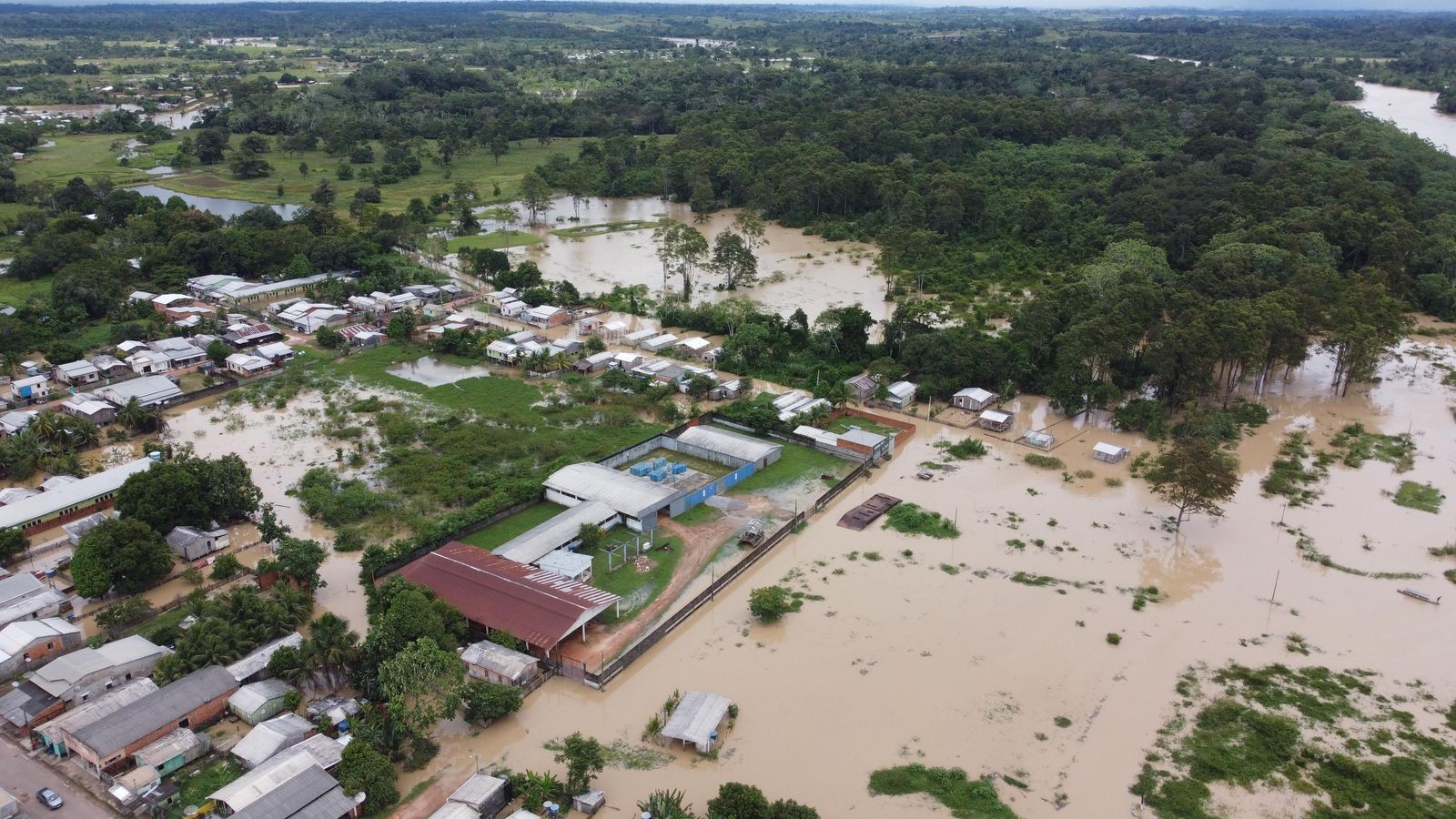 Rio Envira transborda e volta a atingir quatro bairros de Feijó, no ...