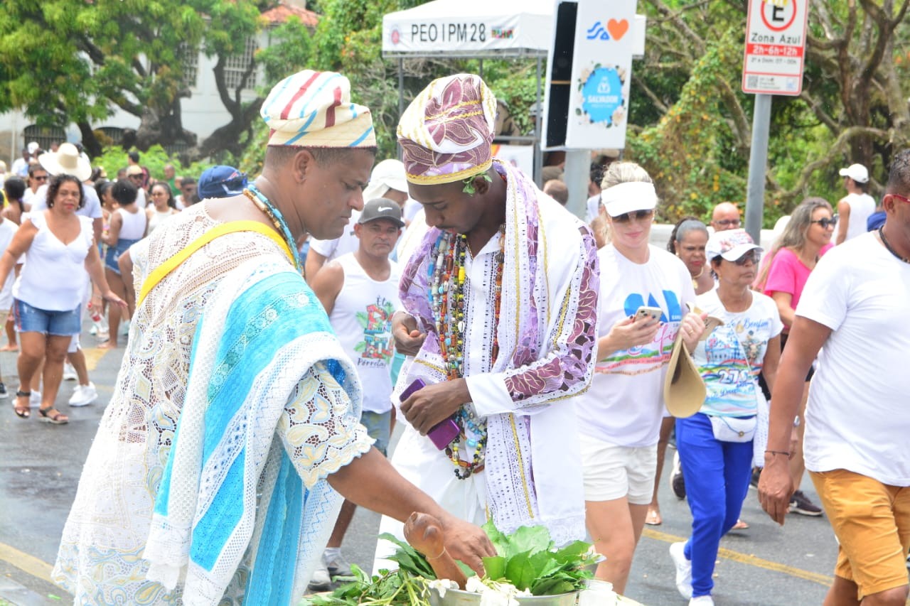 Confira imagens da Lavagem do Bonfim, em Salvador; evento celebra 270 anos da Basílica do Bonfim