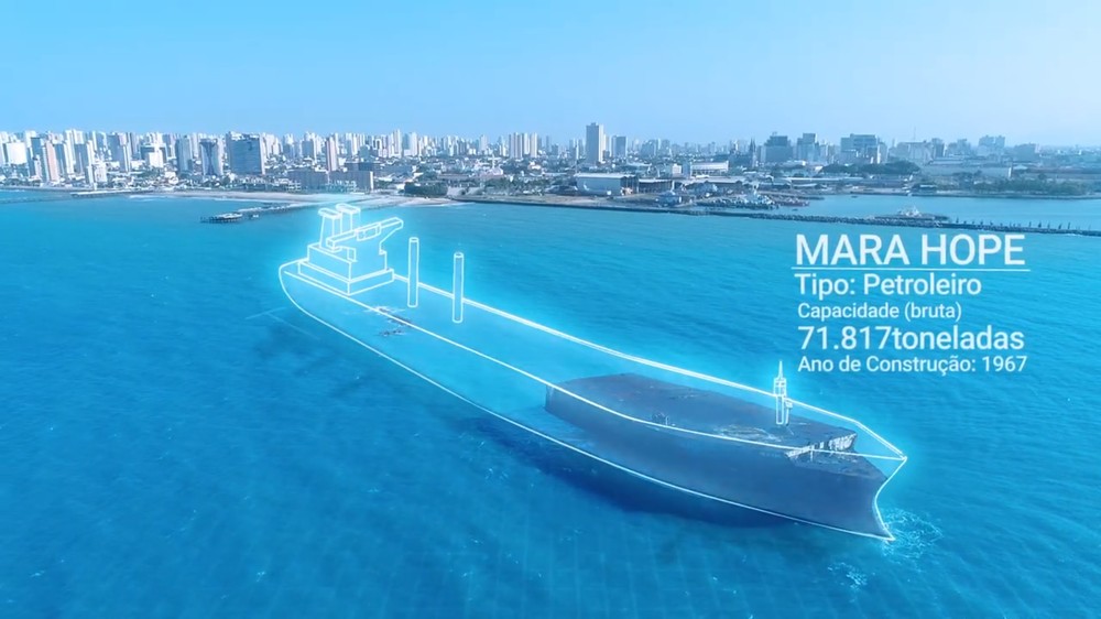 Conheça a história do Mara Hope, navio que passou por incêndio ...