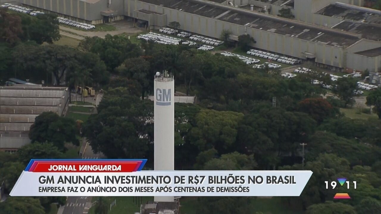 General Motors anuncia investimento de R$ 7 bilhões até 2028 nas ...