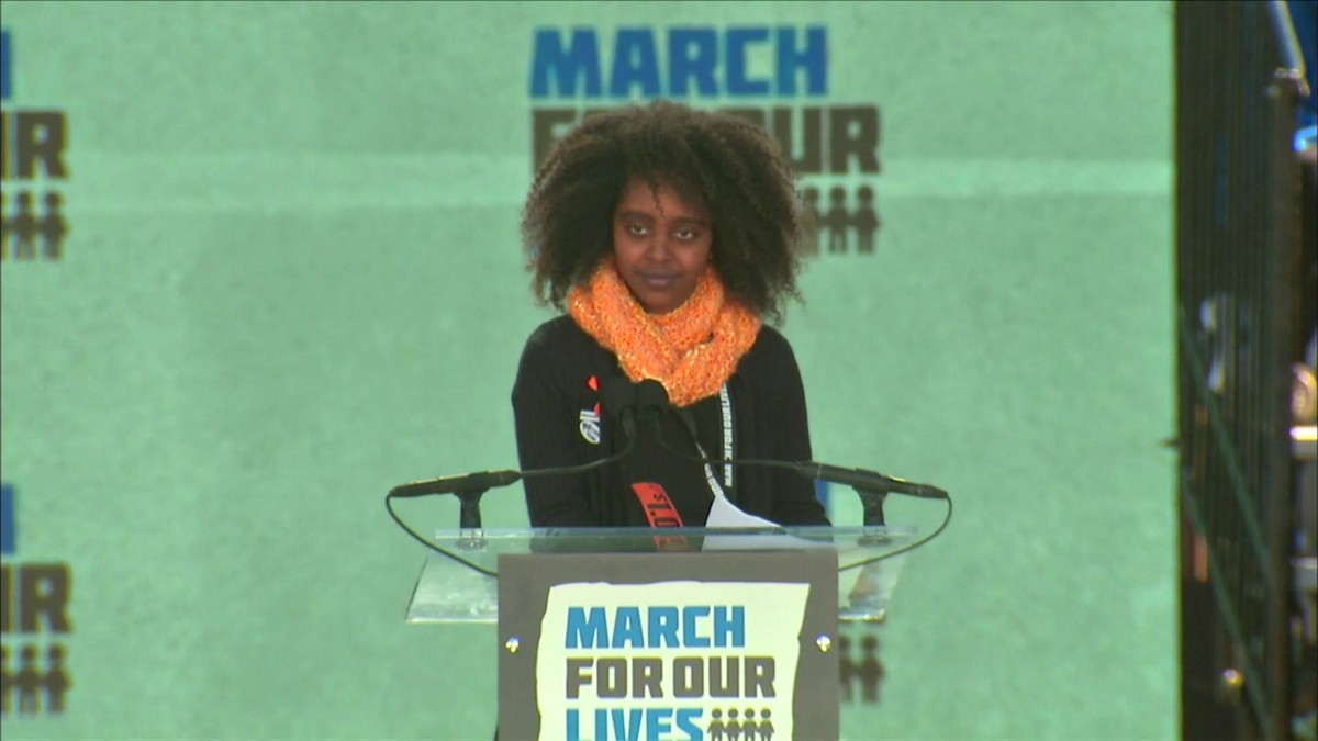 Quem é Naomi Wadler, que aos 11 anos luta por vítimas 'que não aparecem ...