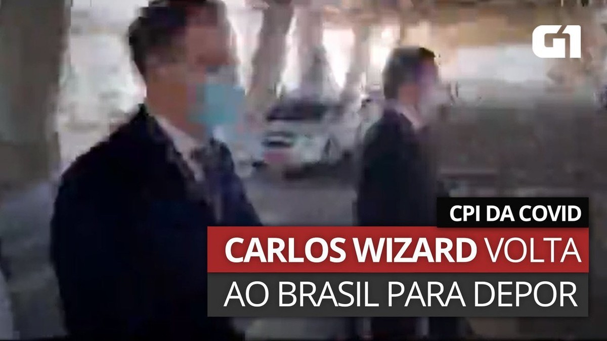 Carlos Wizard chega ao Brasil, entrega o passaporte à PF e depõe na CPI ...