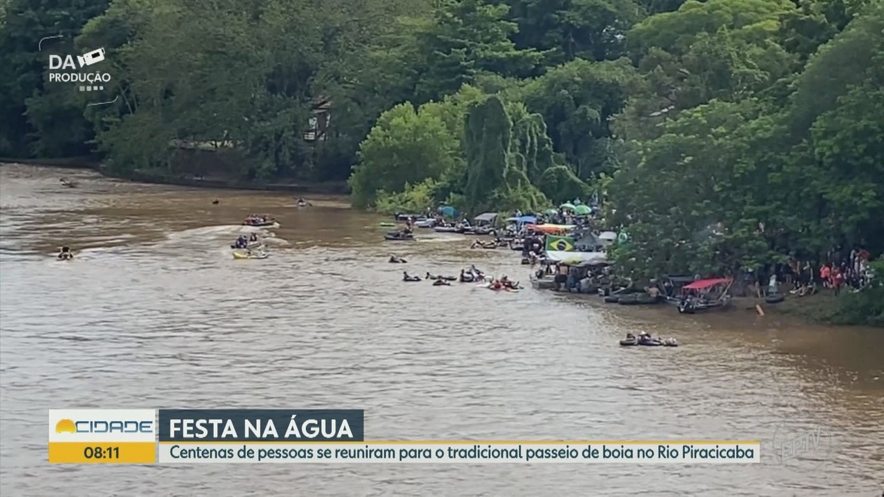 FOTOS: passeio de boia reúne visitantes no Rio Piracicaba: 'Maior ...