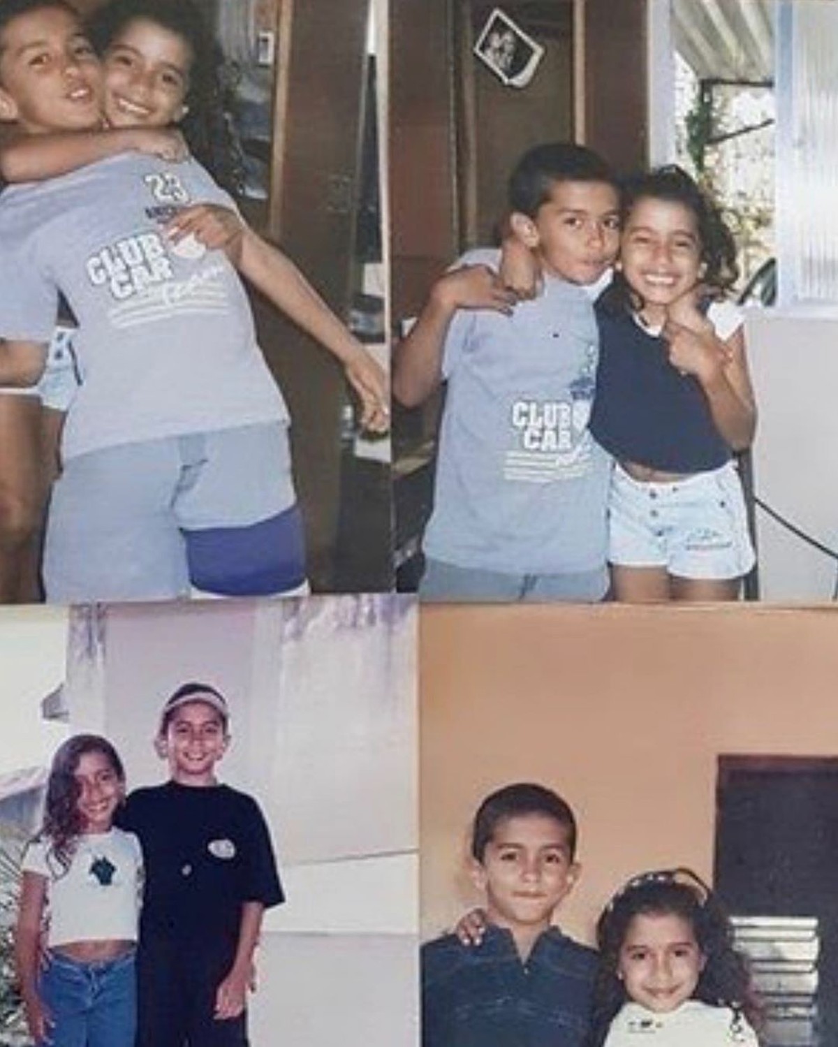 Anitta publica fotos da infância para dar parabéns ao irmão | Rock in ...