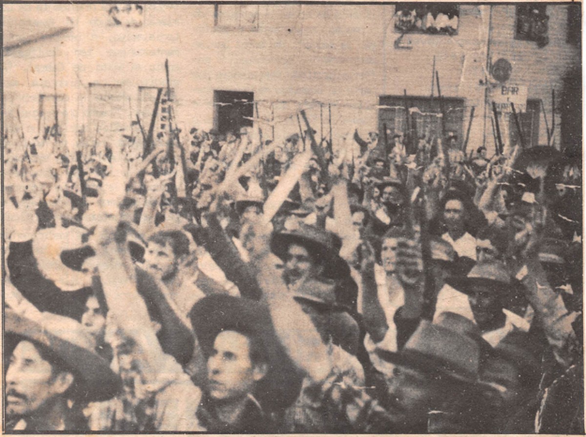 FOTOS: Confira imagens históricas da Revolta dos Colonos registrada em ...